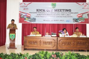 Asisten I Setda Barsel Buka Kick Meeting Program PPSP 2023 - Bajenta News